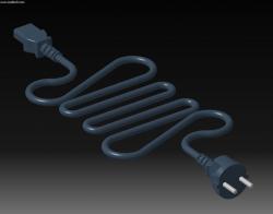 alimentation cable pc 3d models | Page 1 | STLFinder