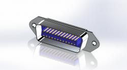 centronics 24 pin connector 3d models 【 STLFinder