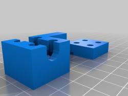 mendel microswitchopto holder in openscad w nut traps 3D Models | Page ...