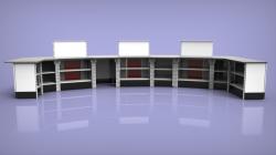 retail sales counter 3d models 【 STLFinder