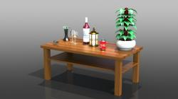 kangaroo bandicoot ii teak sewing cabinet table amazon 3D Models | Page ...