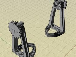 tough stuff solar panal fixture and handle 3D Models | Page 1 | STLFinder