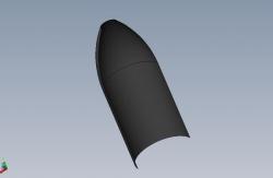 falcon 9 large payload fairing 136 scale 3D Models | Page 1 | STLFinder