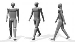 walking figure 3D Models | Page 1 | STLFinder