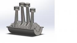 inline 8 engine 3d models 【 STLFinder