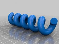 helix in different shapes free 3d print model 【 STLFinder