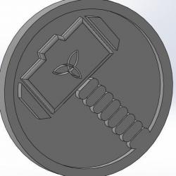 marvel thor logo 3d models | Page 1 | STLFinder