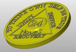 aa 24 hour coin 3D Models | Page 1 | STLFinder