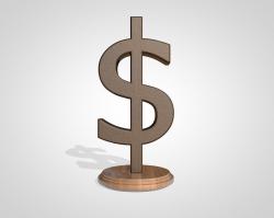 dollar sign 3d | Page 1 | STLFinder