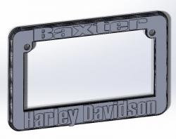 3d printed license plate frame | Page 1 | STLFinder