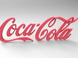 coca cola logo 3d | Page 1 | STLFinder