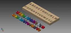 print block letters 3D Models | Page 1 | STLFinder