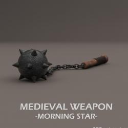 medieval weapons morning star 3d models 【 STLFinder