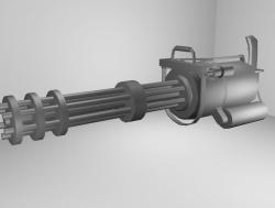Minigun low poly 3D Models | Page 1 | STLFinder