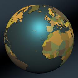 map of the earth with countries 3D Models | Page 1 | STLFinder