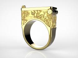 ring with secret compartment 3D Models | Page 1 | STLFinder