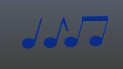 musical notes 3d models | Page 1 | STLFinder