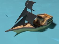 free pirate ship model plans | Page 1 | STLFinder