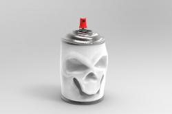 spray paint skull 3D Models | Page 1 | STLFinder