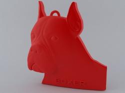 boxer keychain 3d print model | Page 1 | STLFinder
