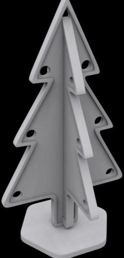 christmas tree 3d printed 【 STLFinder