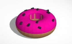 donut 3D print model 【 STLFinder