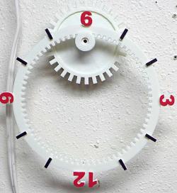 floating gear clock 3d print model | Page 1 | STLFinder