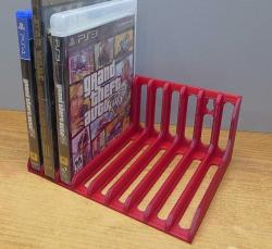game disk and dvd storage rack 3d print model | Page 1 | STLFinder