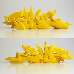 graffiti printing 3D Models | Page 1 | STLFinder