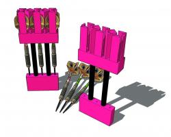3d printed dart holder | Page 1 | STLFinder