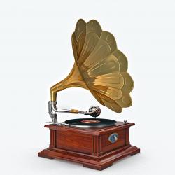 Classic phonograph 3D print model | Page 1 | STLFinder