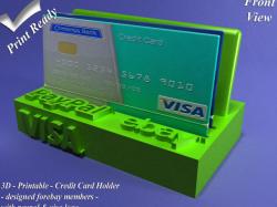 card holder 3d print | Page 1 | STLFinder