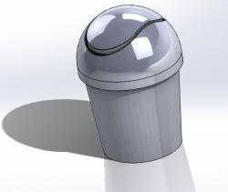 3d printed trash can 【 STLFinder