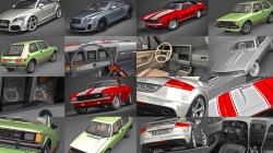 pk3d cars collection vol 1 2009 3d models | Page 1 | STLFinder