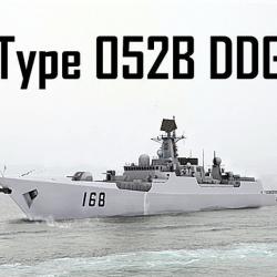 Chinese Navy Type 052C Destroyer Luyang II Class low polygon 3D Models ...