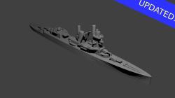 de ruyter class cruiser 3D Models | Page 1 | STLFinder