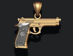 gun pendant 3D Models | Page 1 | STLFinder