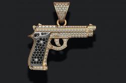 diamond gun pendant 3D Models | Page 1 | STLFinder