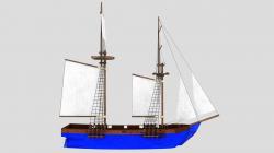 schooner ship 3D Models | Page 1 | STLFinder