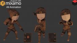 wizard character low poly 3D Models | Page 1 | STLFinder