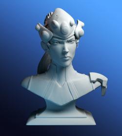 widowmaker blender model | Page 1 | STLFinder