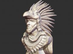aztec warrior 3d print model | Page 1 | STLFinder