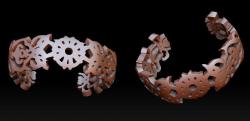 bracelet cuff 3d models 【 STLFinder