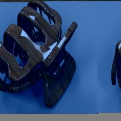 3d printed hair clips 【 STLFinder