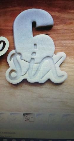 number 6 print 3d models 【 STLFinder