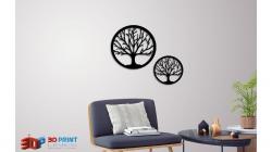 3d tree wall art 【 STLFinder