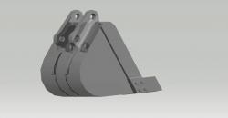 bucket excavator 3d models 【 STLFinder