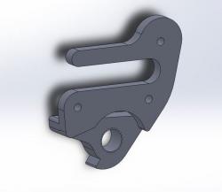 derailleur hanger for track dropout 3d models | Page 1 | STLFinder