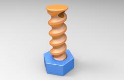 gravity screw 3D Models | Page 1 | STLFinder