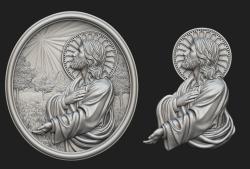jesus icon prayer card print 3D Models | Page 1 | STLFinder